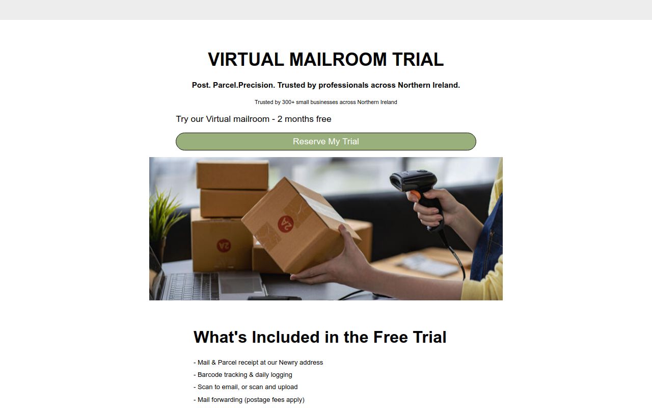 Virtual Mailroom Trial Newry